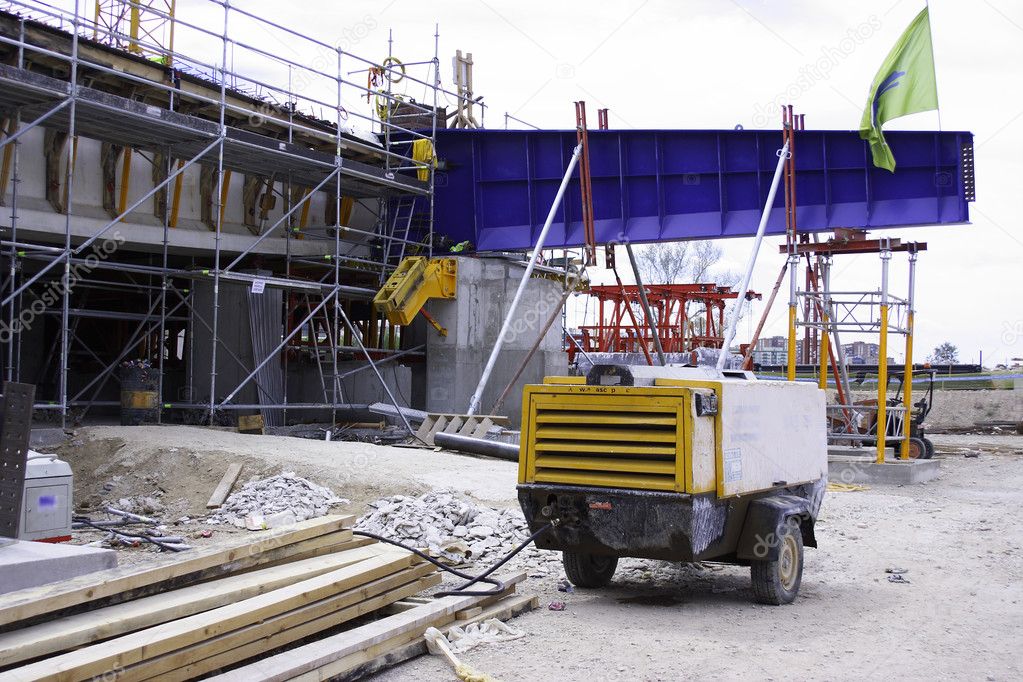 Images of constructive tasks in the current works — Stock Photo ...