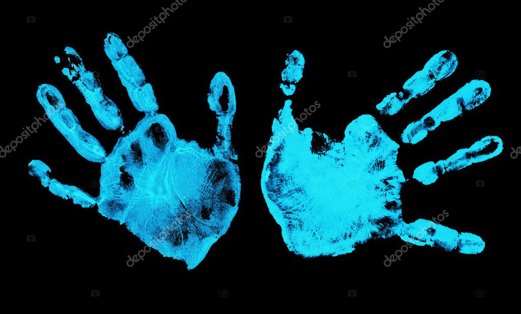 Spooky hands prints Stock Photo by ©igorkovalcuk 10604863