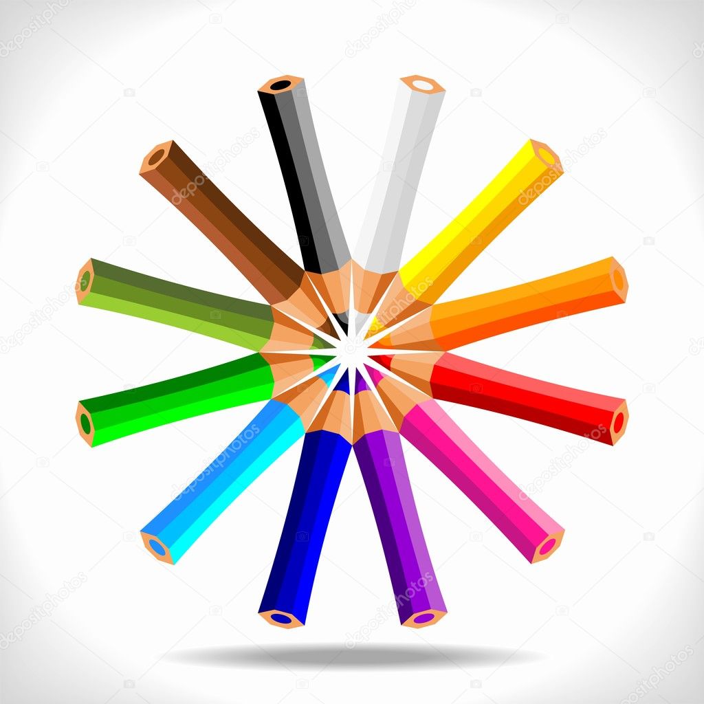 Crayons Stock Vector Image by ©anikakodydkova #10139819