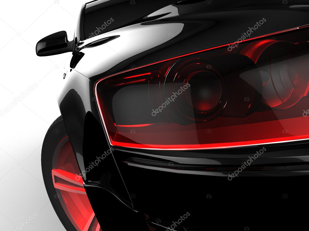 My own car design — Stock Photo © megastorm #10012263