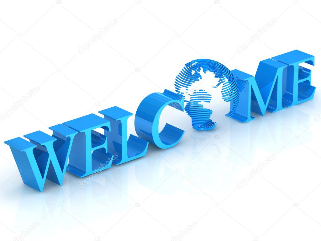 3d Welcome — Stock Photo © megastorm #10012929