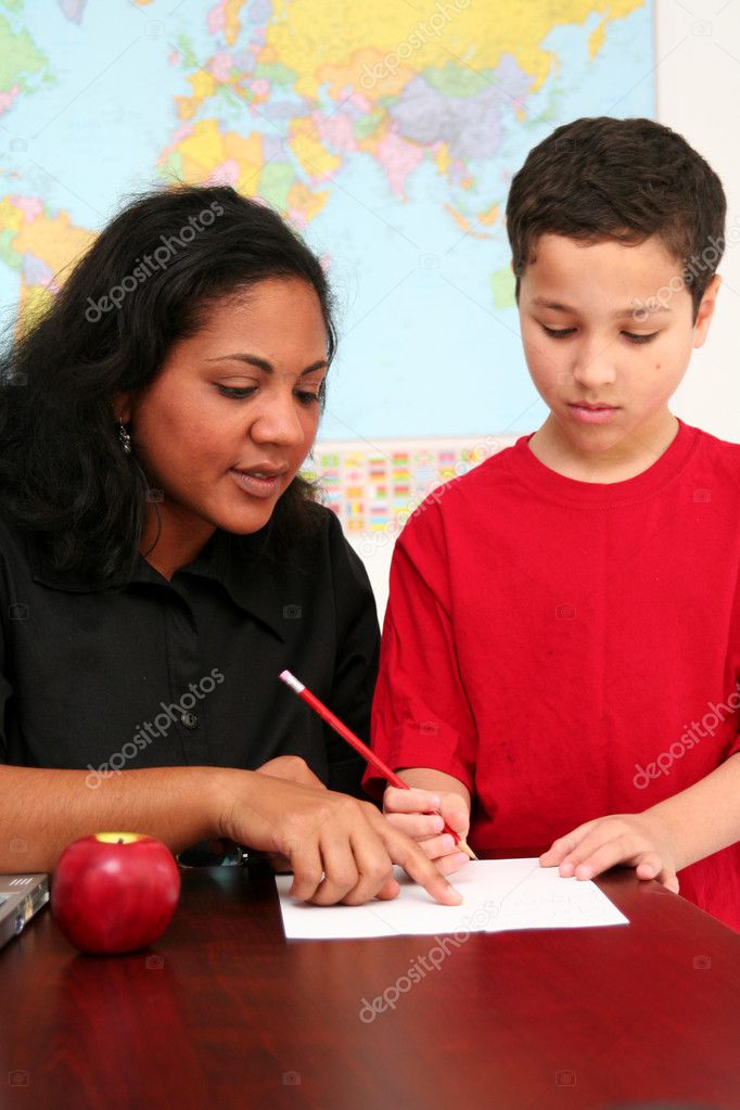 Teacher and Student Stock Photo by ©rmarmion 10001304