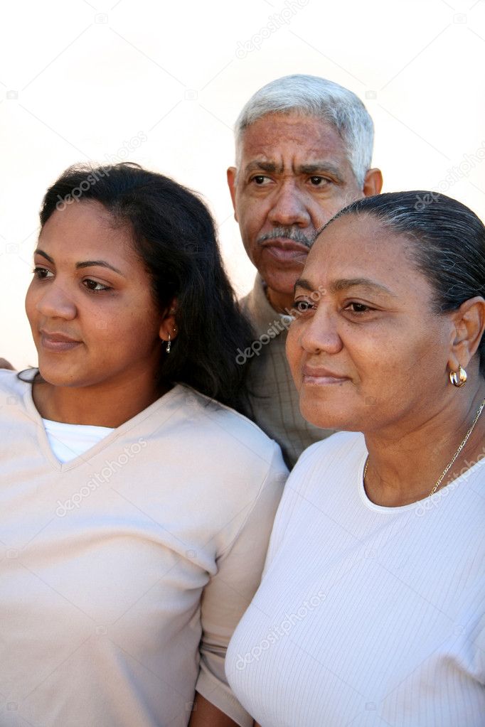 Minority Family — Stock Photo © rmarmion #9997145