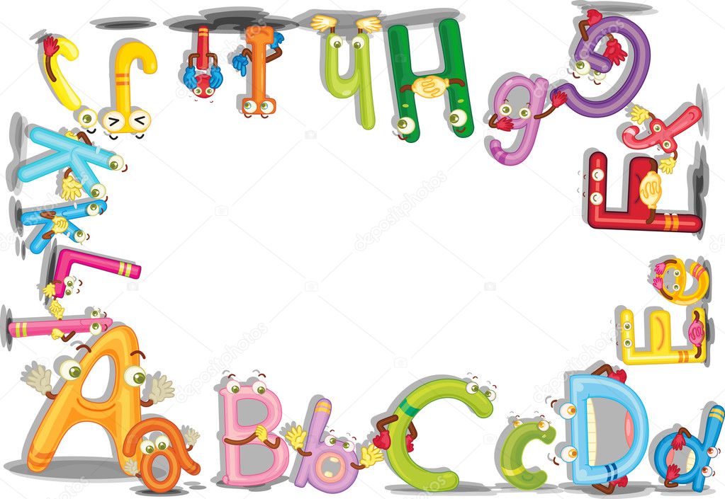 Kids frame — Stock Vector © interactimages #10114371