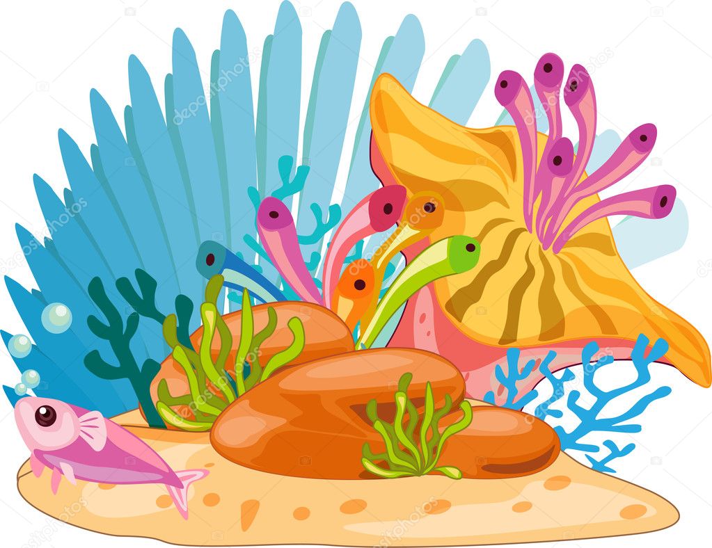 Ocean Plants Clipart