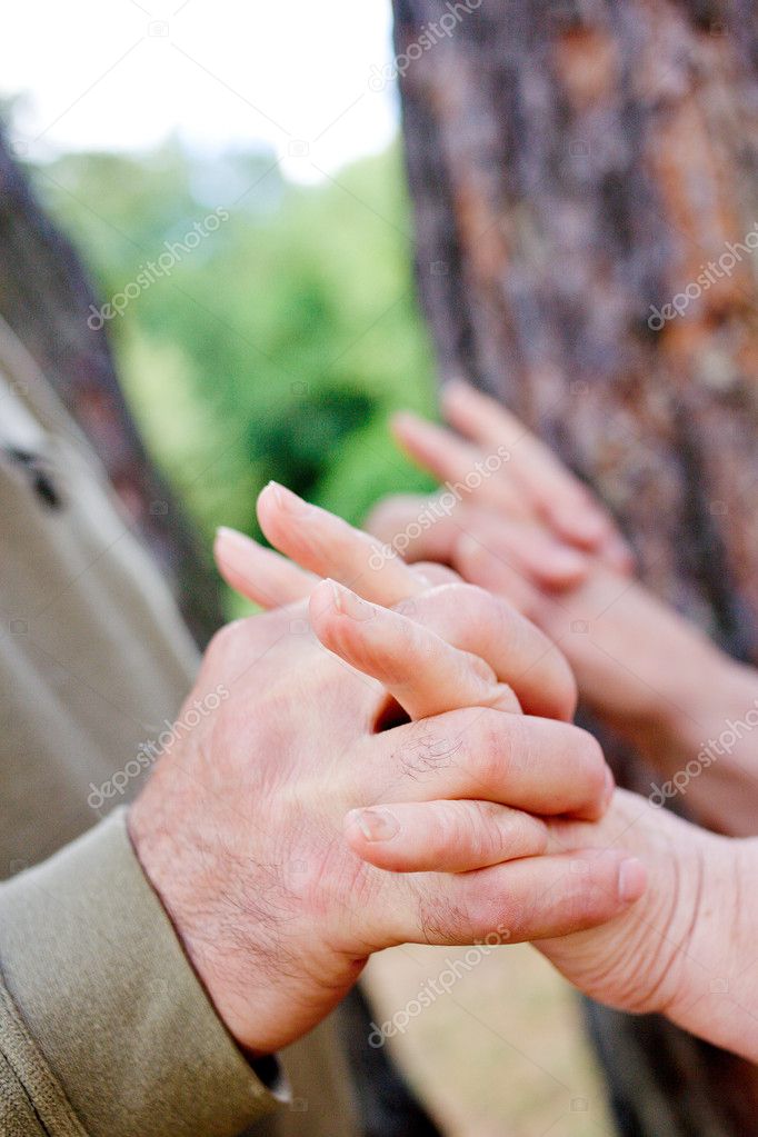 Two hands — Stock Photo © Vitalinka #10076315