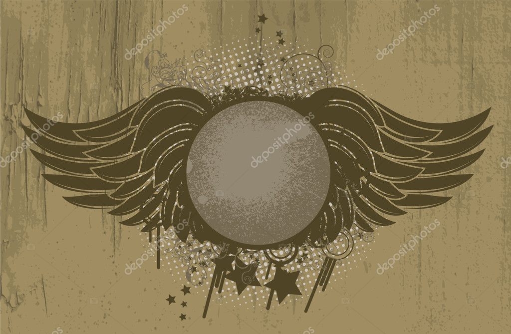 Vintage grunge emblem Stock Vector by ©designious 10728517