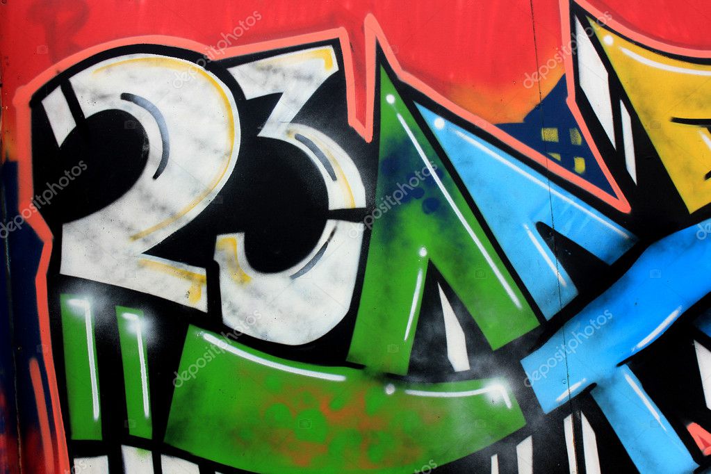 Number 23 Graffiti — Stock Photo #10283312