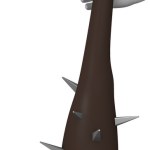 3d render of spiked cudgel — Stock Photo © 3drenderings #10702673