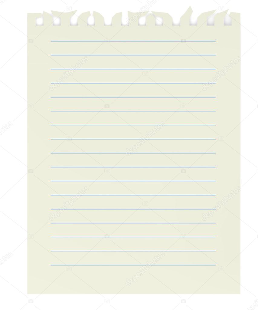 3d render of small paper for notes — Stock Photo © 3drenderings #10706703