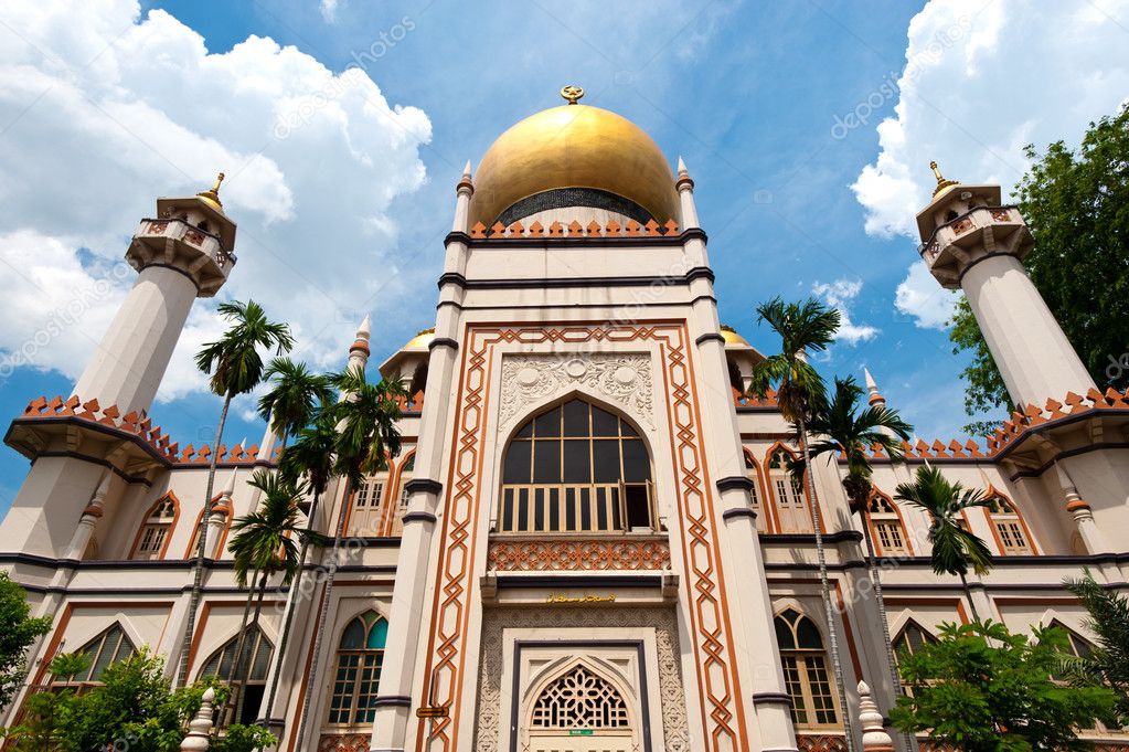 Masjid Sultan Mosque, Singapore — Stock Photo © chrishowey #10270579