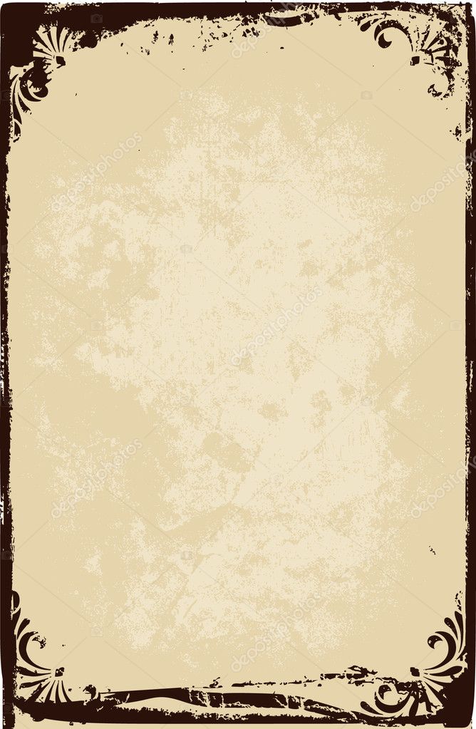 Distressed victorian frame design Stock Vector Image by ©damidnight ...