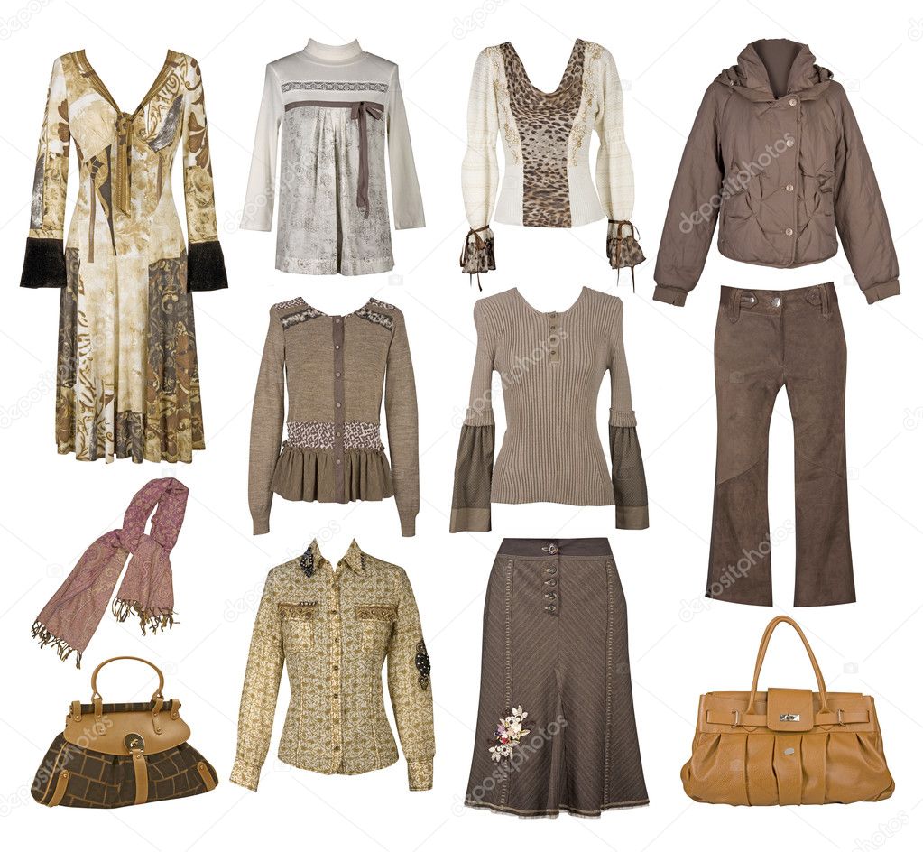 Clothes collection Stock Photo by ©evaletova 10513560