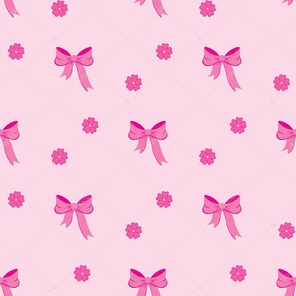 Laço rosa — Vetor de Stock © losw #10504443