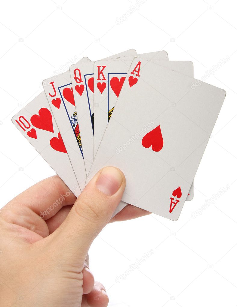 Mano sosteniendo un rubor real — Foto de stock © Erdosain #10314214