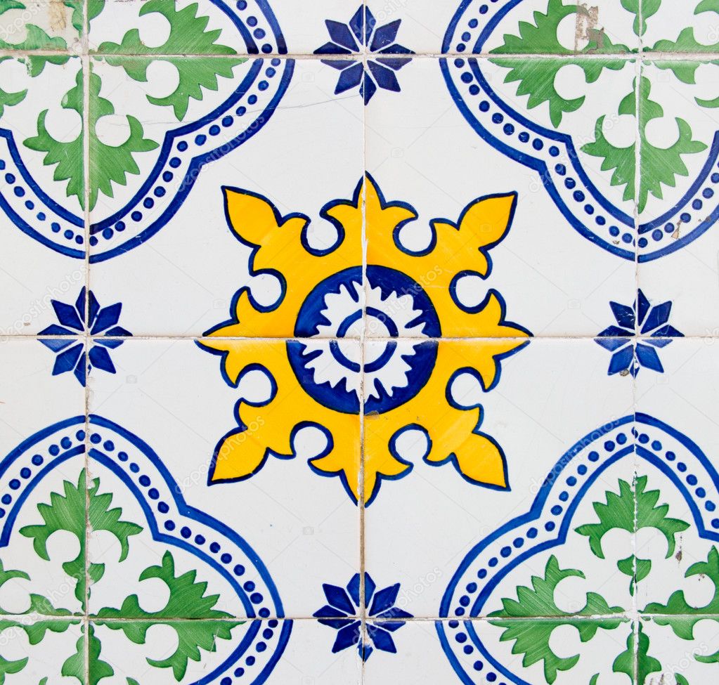 azulejo português — Fotografias de Stock © pallmallz #10348850