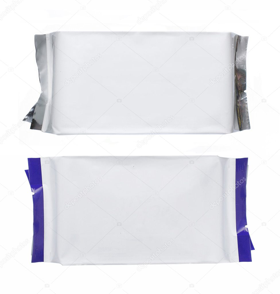 Plastic pack with blue strips Stock Photo by ©odua 10565283