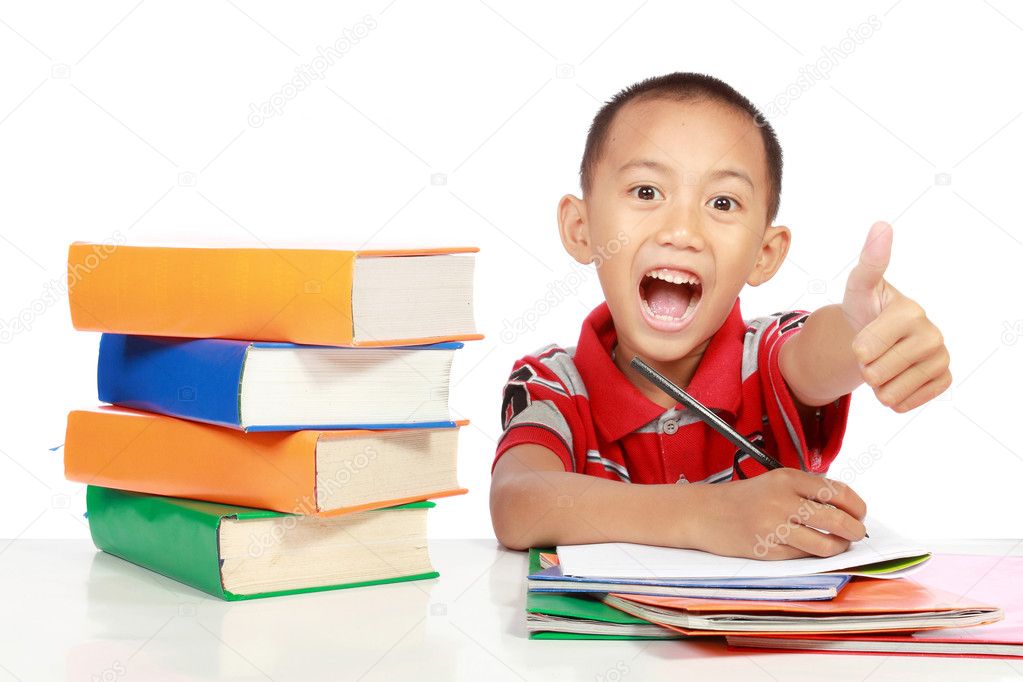Happy studying — Stock Photo © odua #10637014