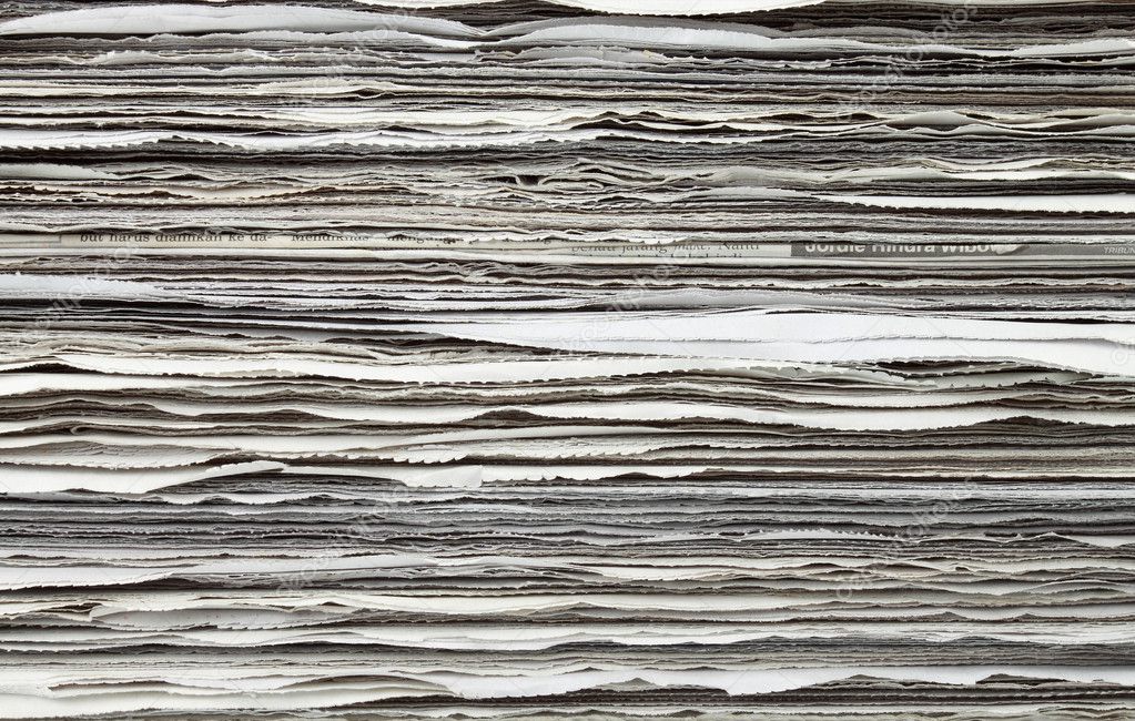 Stack of newspaper for background Stock Photo by ©odua 10671999