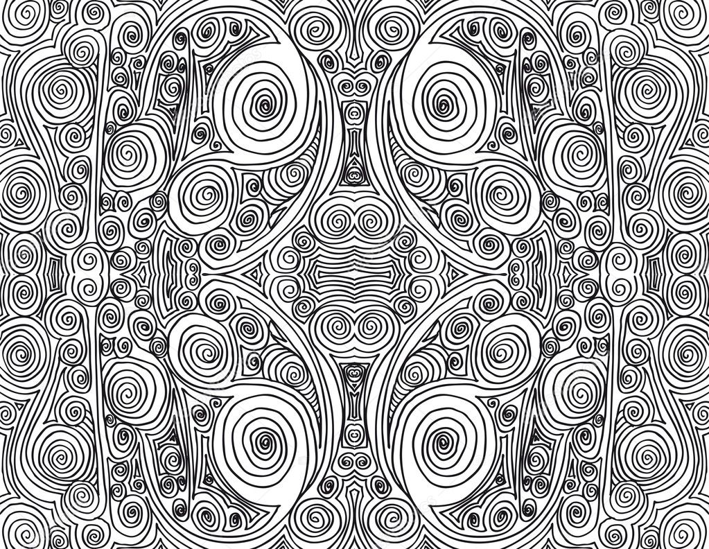 Hand drawn abstract background. vector illustration Stock Illustration ...