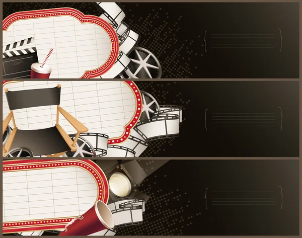 Movie theme Vector Art Stock Images | Depositphotos