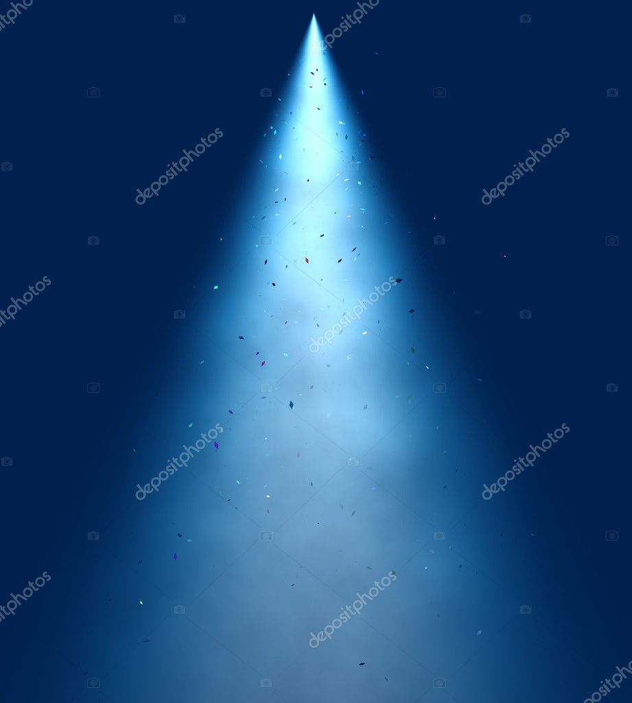 Blue spot Light Beam Stock Photo by ©gl0ck 10442801