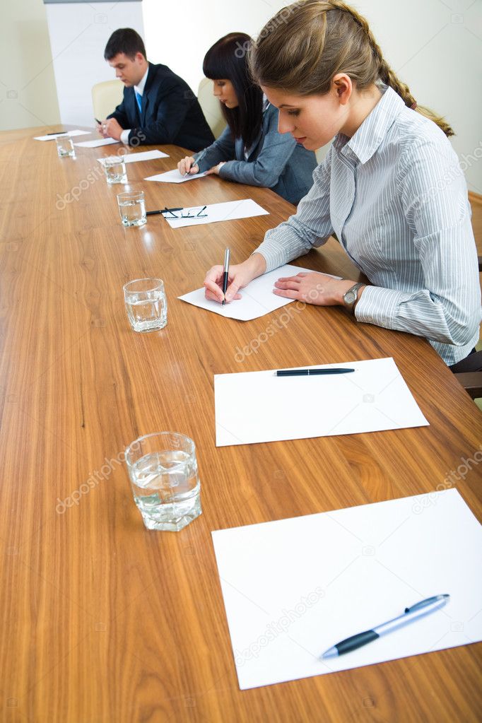 At seminar Stock Photo by ©pressmaster 10716678